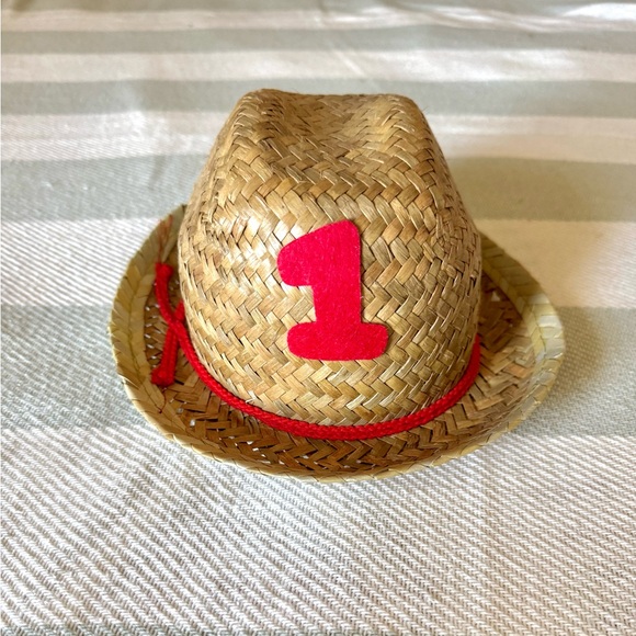 Accessories | 31 Sale First Birthday Straw Hat | Poshmark
